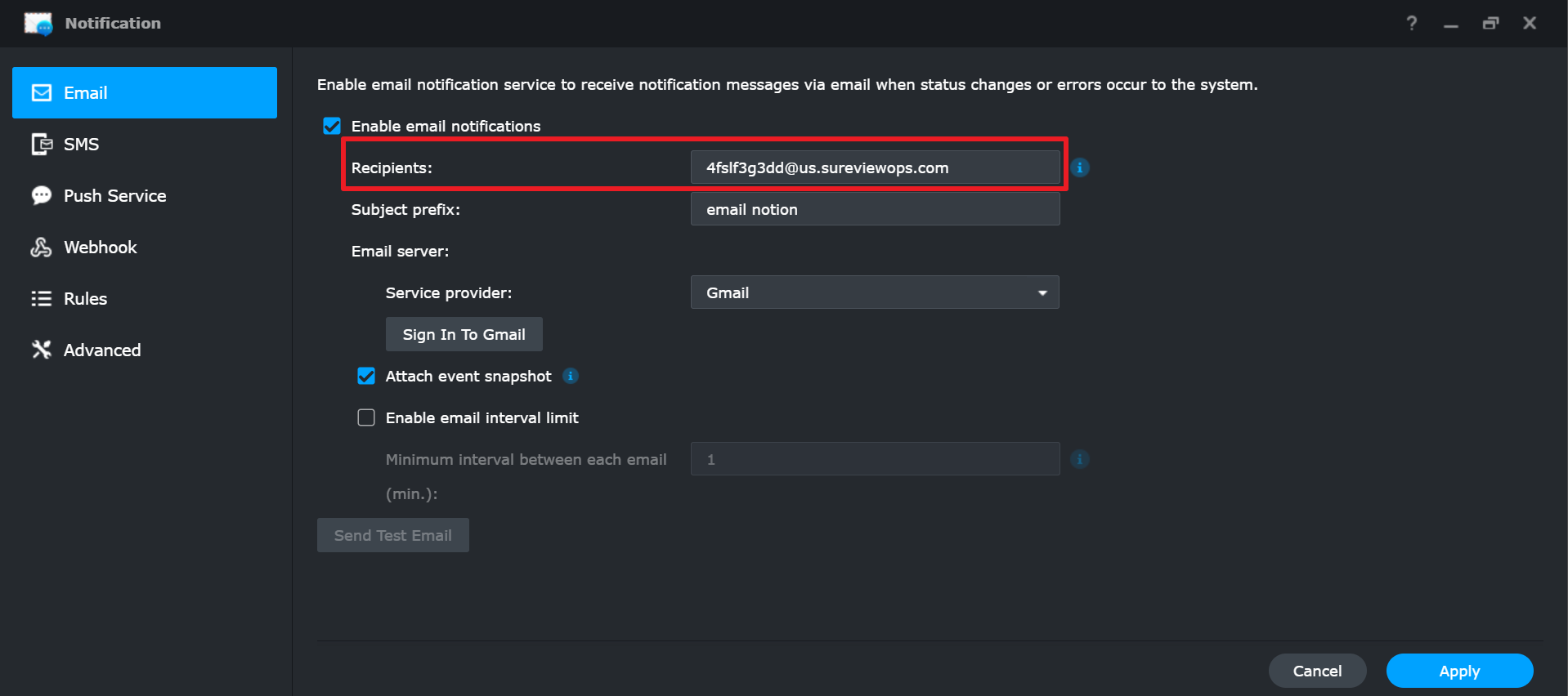 群晖 Surveillance Station 与 SureView 集成指南：实现无缝安防管理 - 群晖 Synology