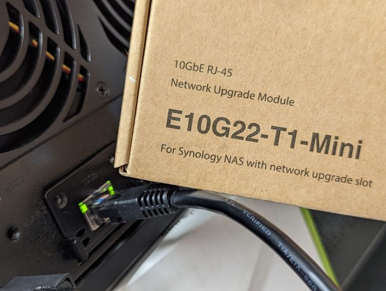 E10G22-T1-Mini 10G网卡性能评测，群晖NAS网络升级理想选择 - 群晖 Synology